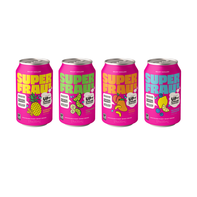 Upcycled Fizzy Whey Drink – Superfrau